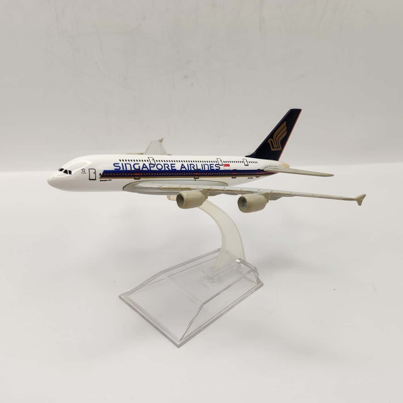 1/400 Scale 16cm Aircraft Singapore A380 Alloy Model Plane