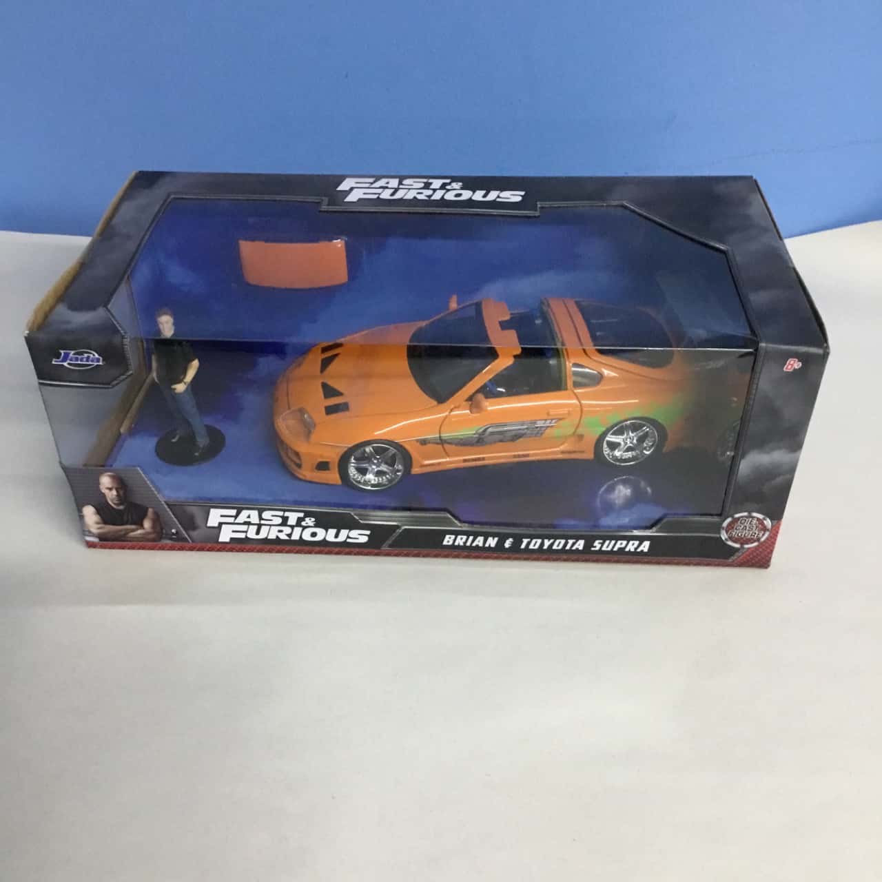 Fast and the furious die cast figure- Bryan Toyota supra (s)