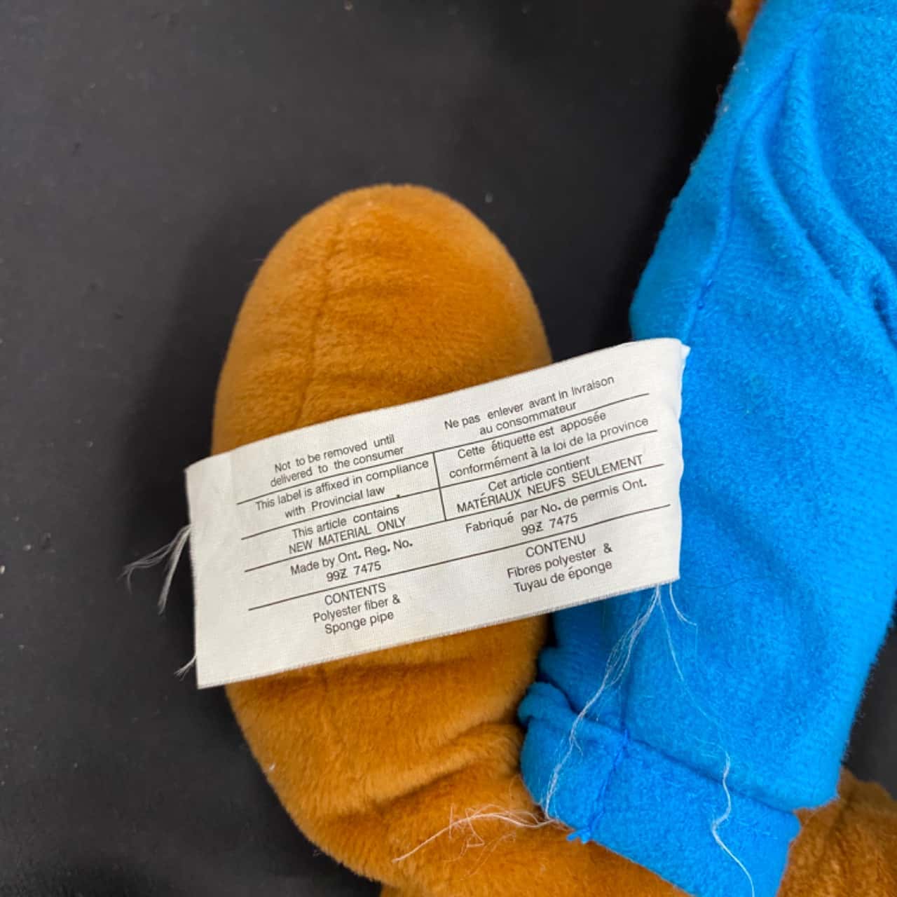 Vintage Goofy Stuffed Toy