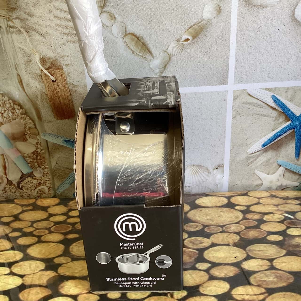 “MasterChef” saucepan with Glass Lid