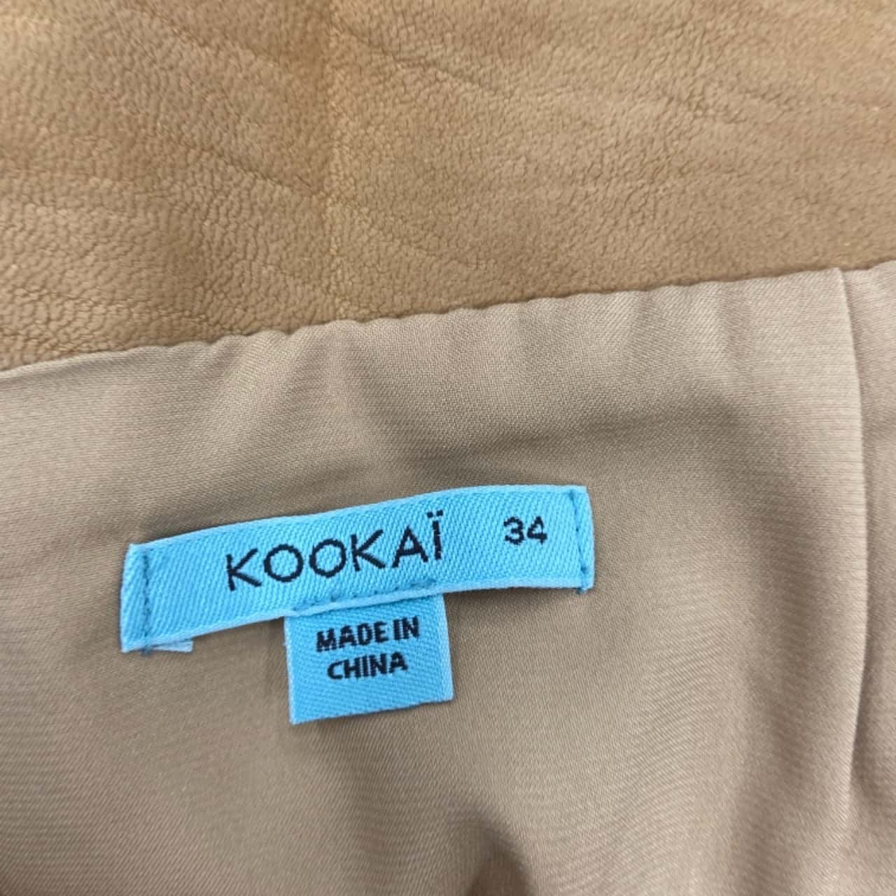 Kookai Womens Size 34 Mini Beige