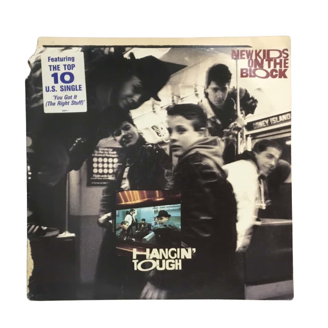 Vintage New Kids On The Block LP Record