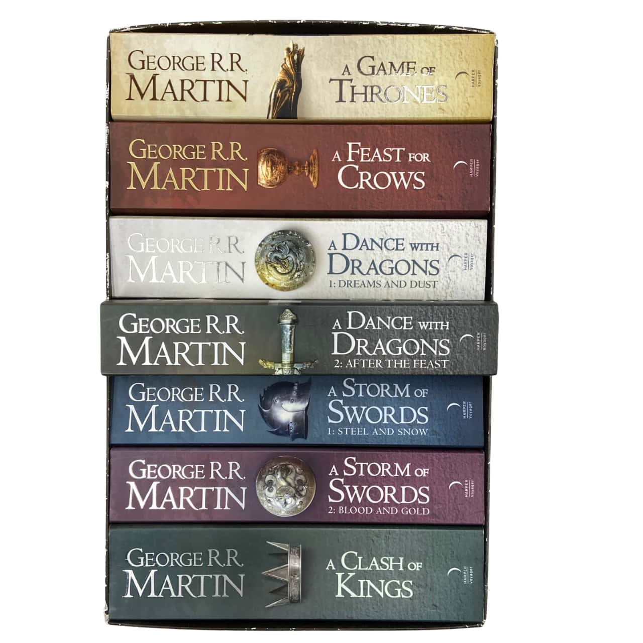 George R.R. Martin - A Song of Ice and Fire -7 Books Box Set -2012 ...