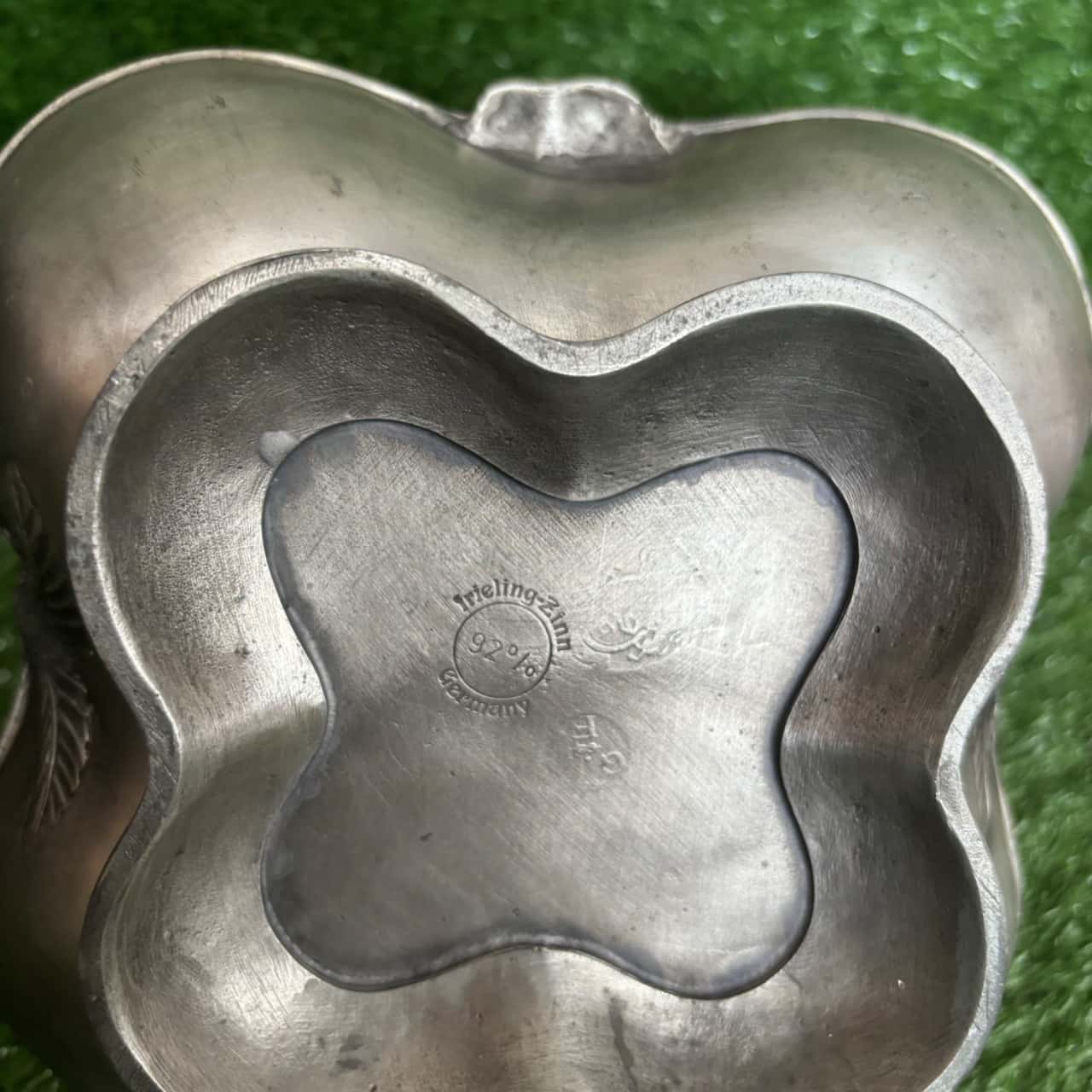 Vintage Frieling Zinn Germany Pewter Basket Style Decorative Candy Dish(s)