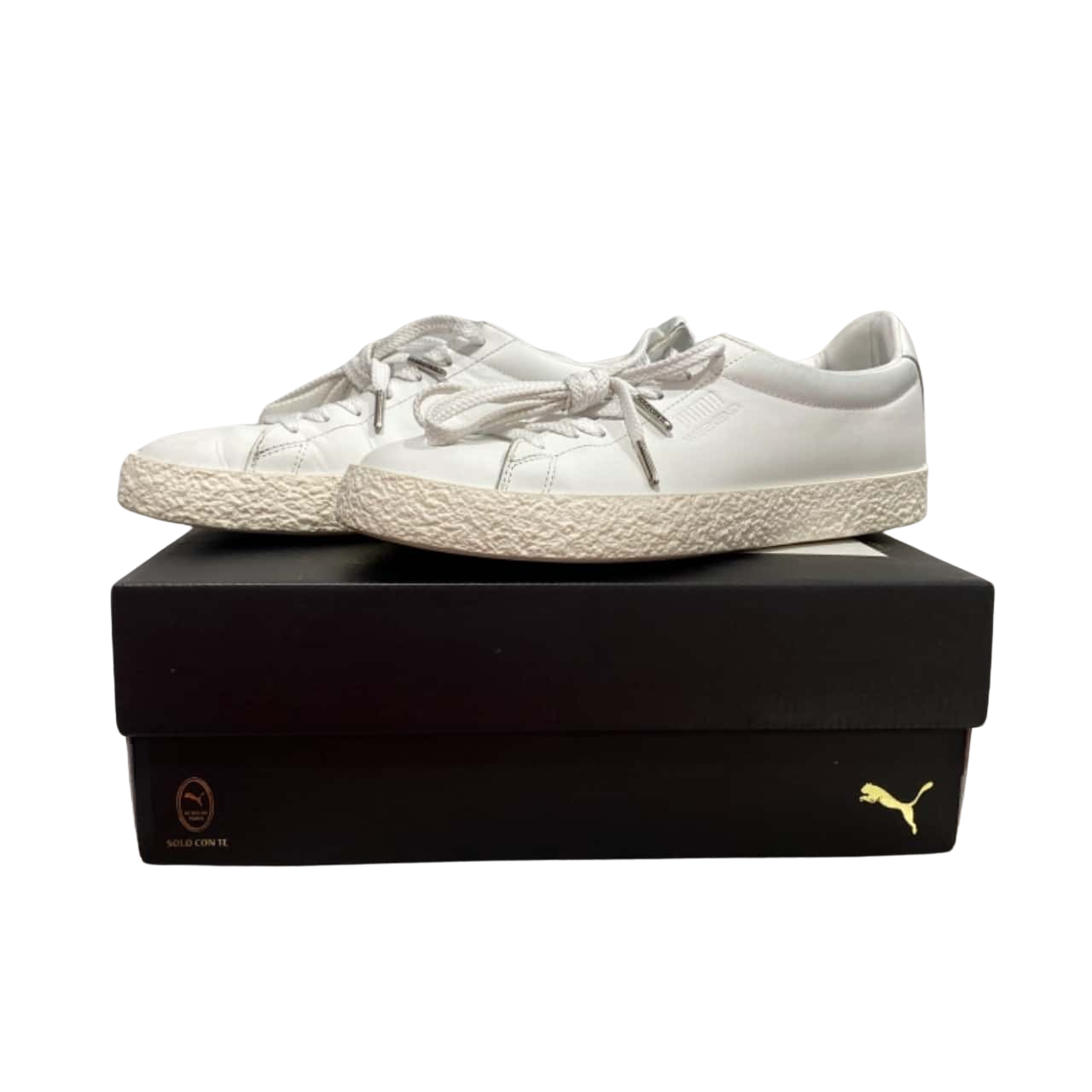 Men’s White Puma’s X Weekend AC Milan Size 43