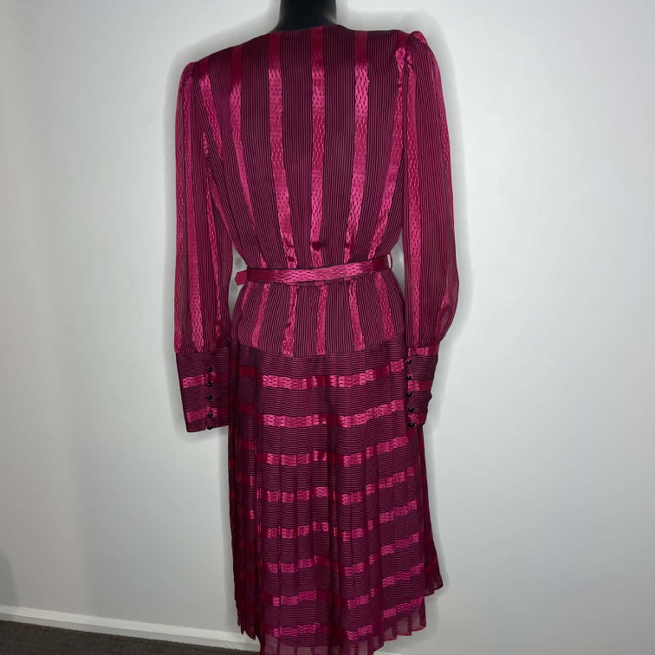 Womens Ricki Renee Size 12 Long Sleeve Multicoloured / Striped (s)