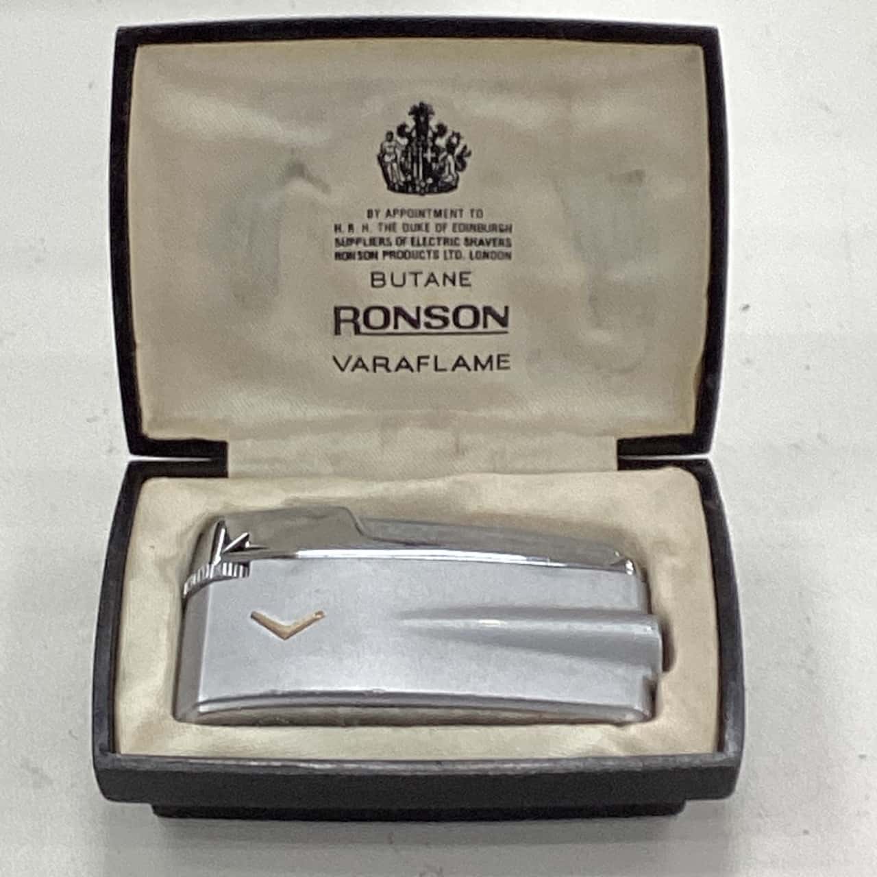 Vintage Ronson Butane Varaflame in Box(s)