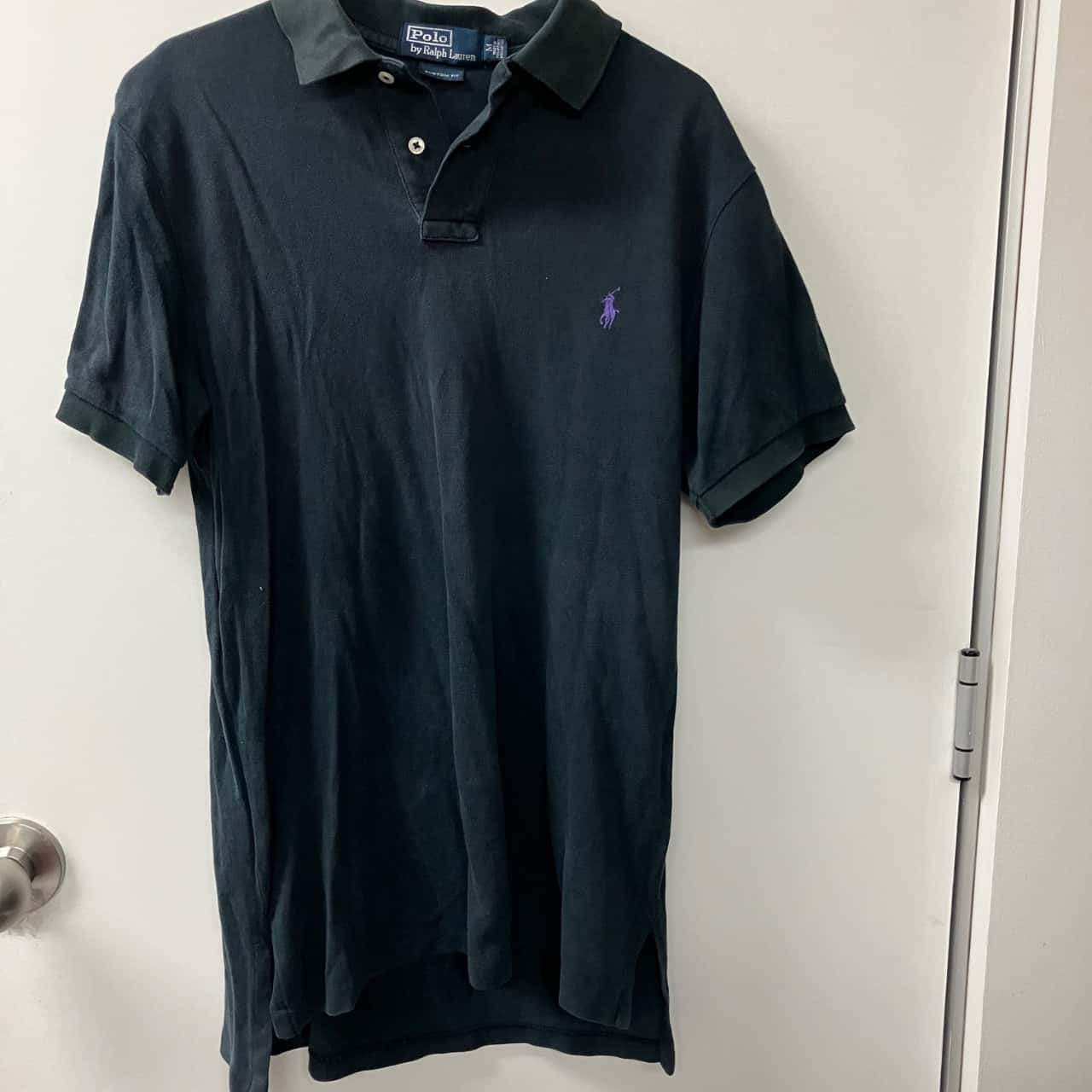 Polo Ralph Lauren Mens Size M Polo Shirt Black (s)