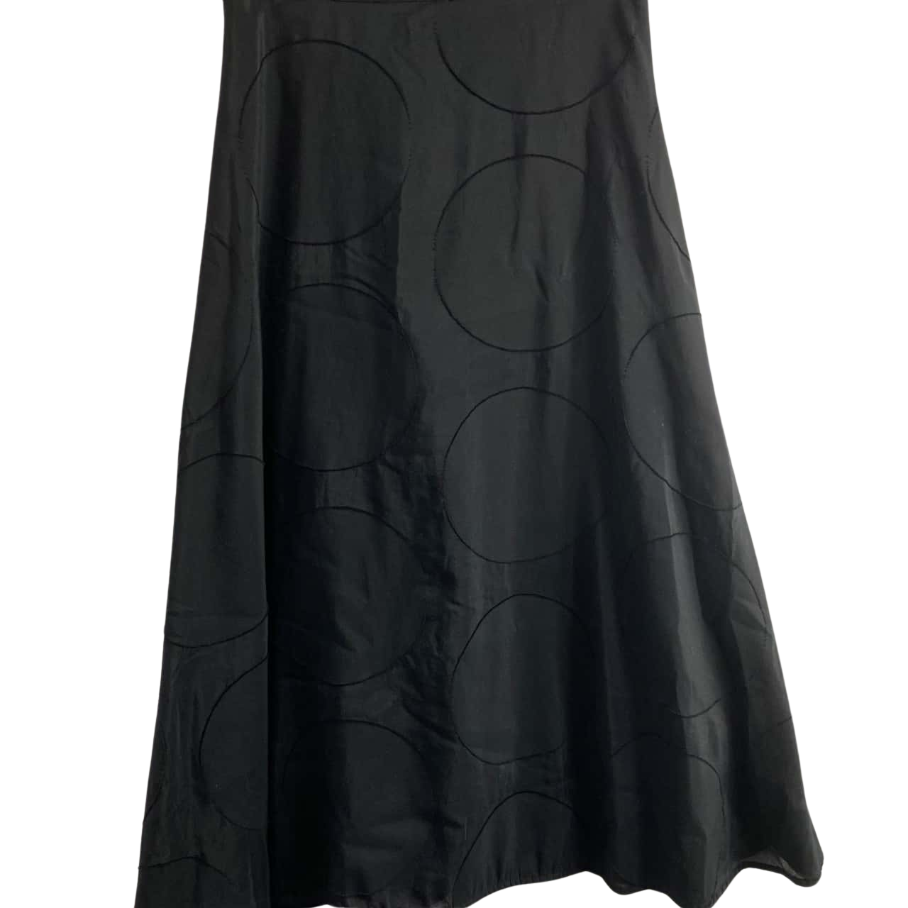 Gorman Womens Size 8 mid-length A-line skirt. Black (s)
