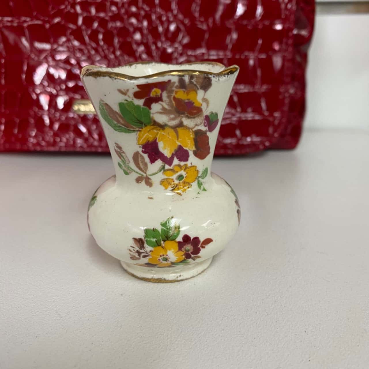 Miniature Bud Vase Floral C1920s James Kent 6cm(s) - Used Good | Salvos ...