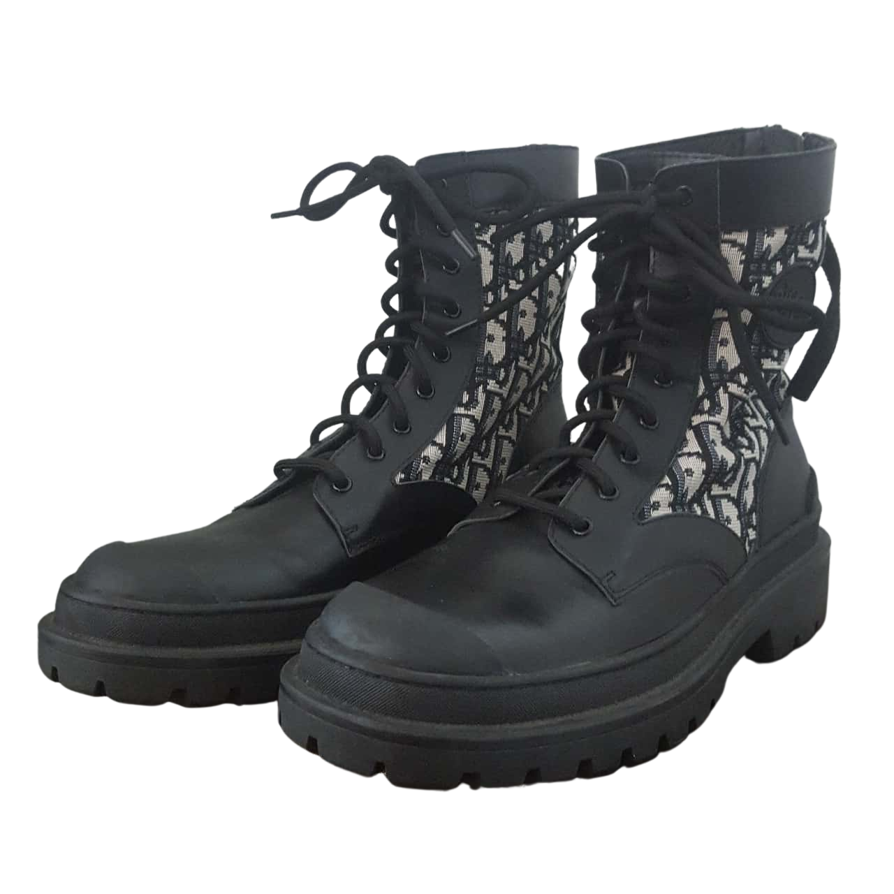 Ankle Boot Size 41D Black / White (s)