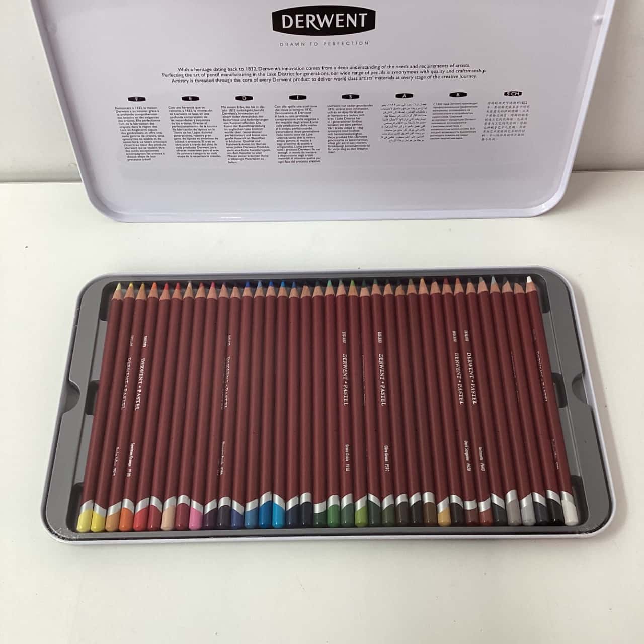NEW - Derwent Pastel Pencils Set of 36(s)