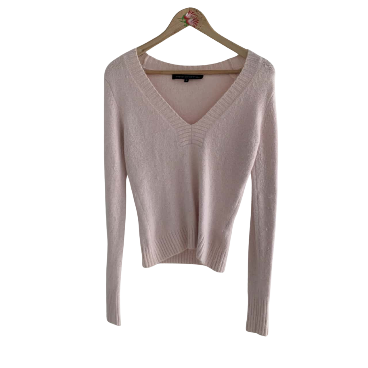 French Connection Small Pink Angora-blend Jumper(s)