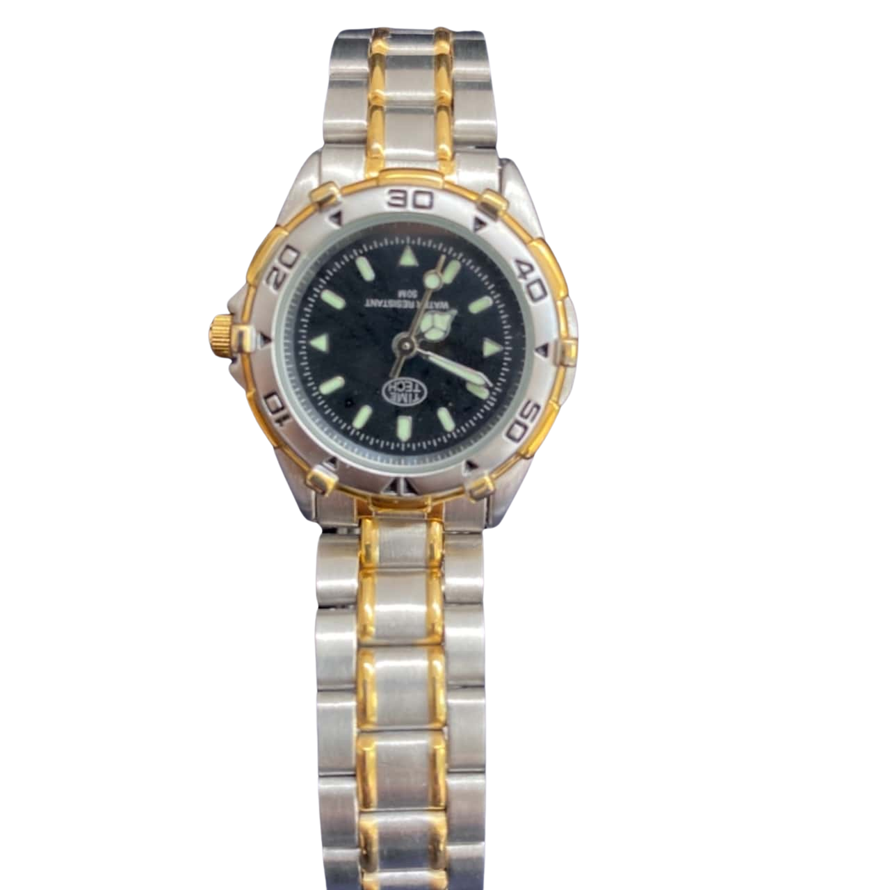 Womens Time Tech Round Face Watch