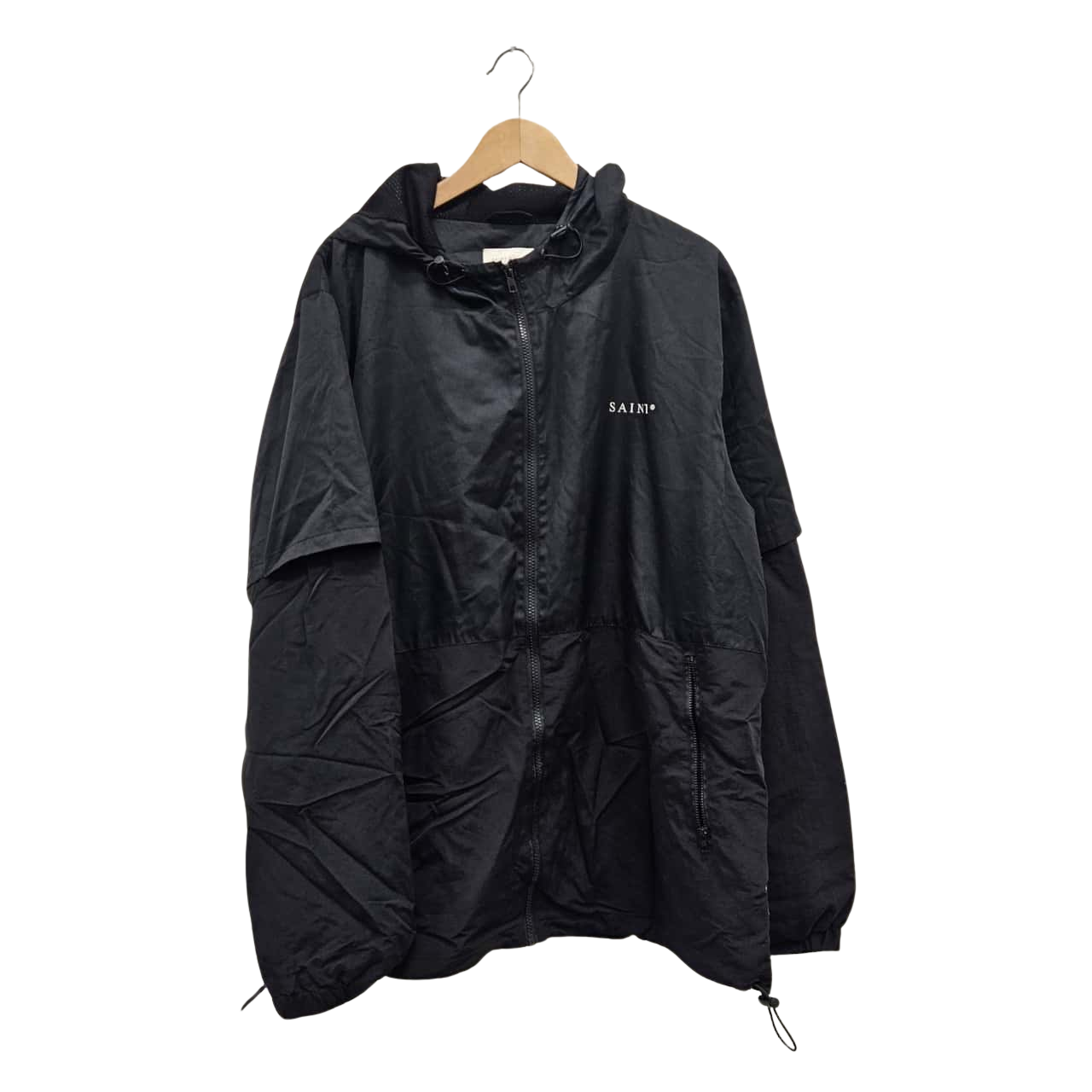 Saint Morta Mens Size XXL Pullover / Raincoat Black (s)