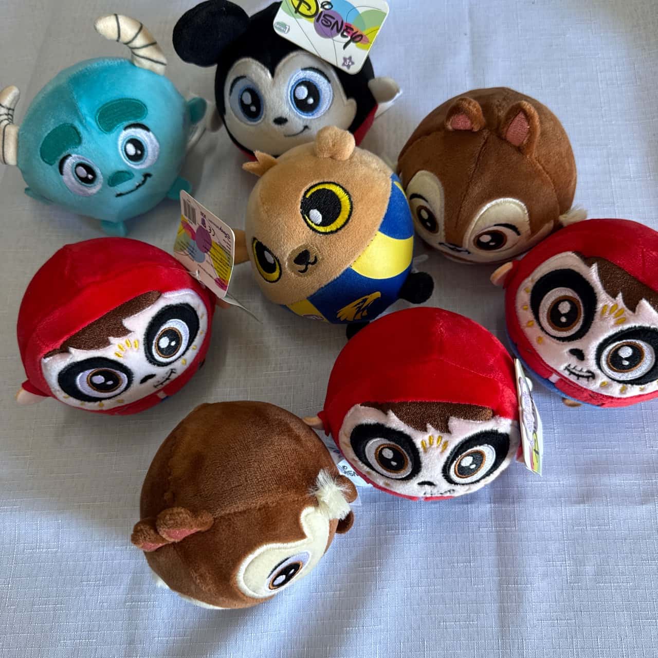 Collection of Disney Squeezamals, which are super-squishy, slow-rise ...