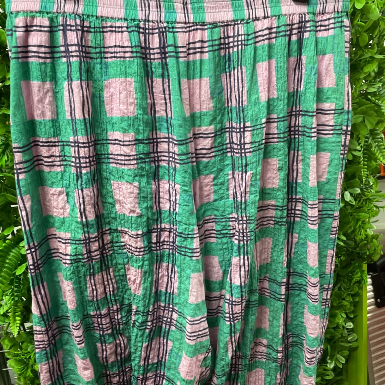 Gorman Womens Size 20 Flared Green / Multicoloured / Pattern / Pink