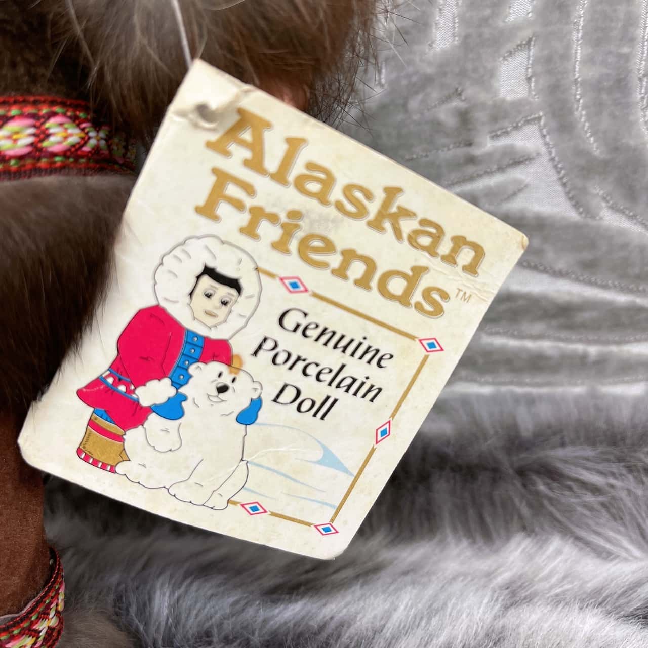 Alaskan Friends Porcelain Doll 35cm(s)