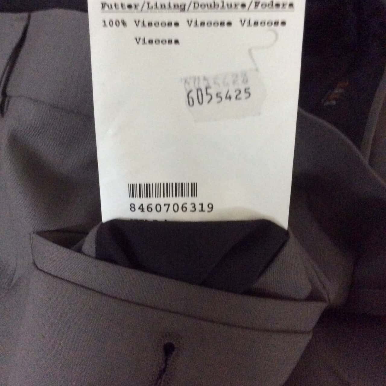 Daks London Men’s Size 54/42R Suit Grey (s)
