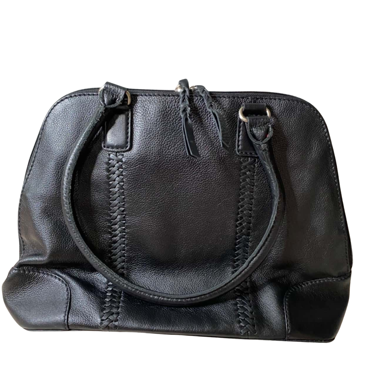 Colorado Black Leather Handbag