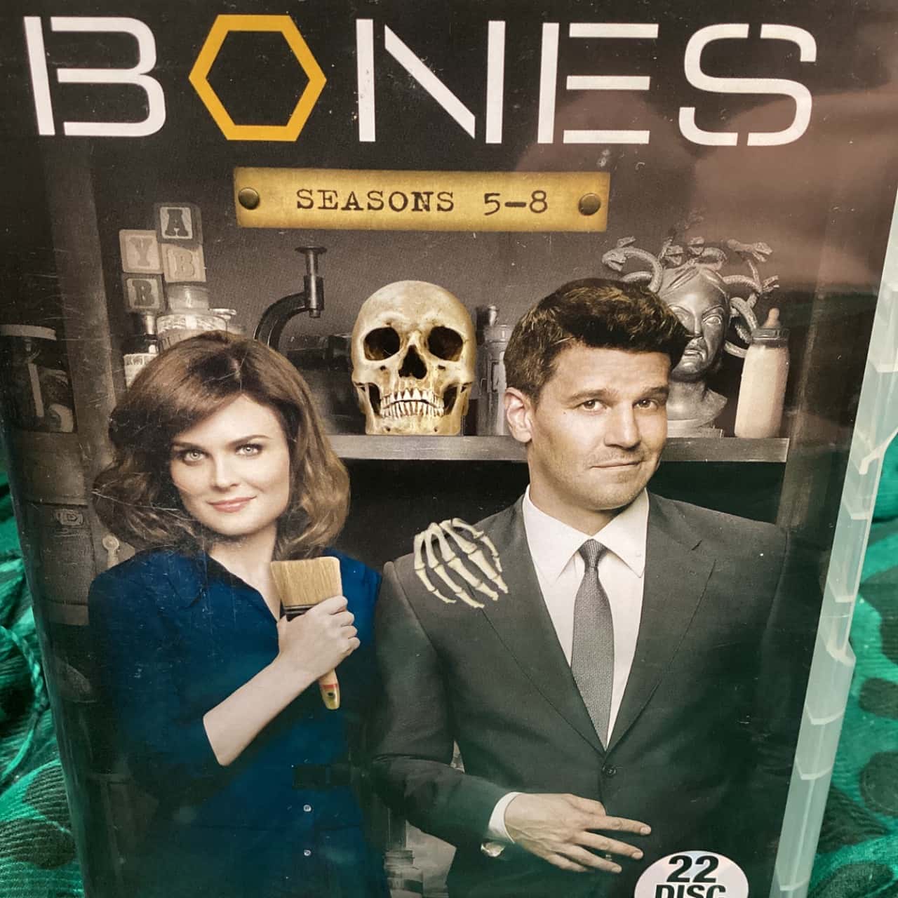 Bones - Season 1-8. 45 disc boxed set