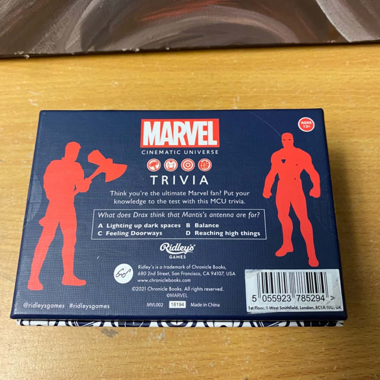 Marvel Trivia (brand new)