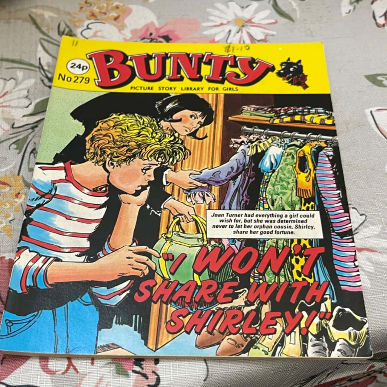 Bunty I won’t share with Shirly kids comic (b5)