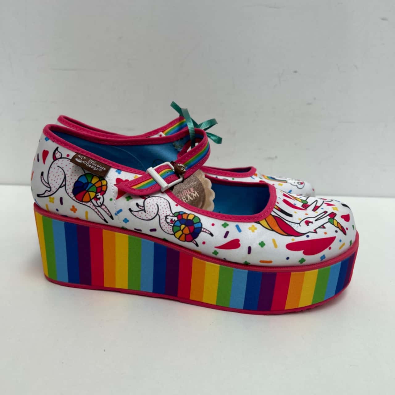 NEW - Hot Chocolate Design Rainbow - Popping Candy - Size 39