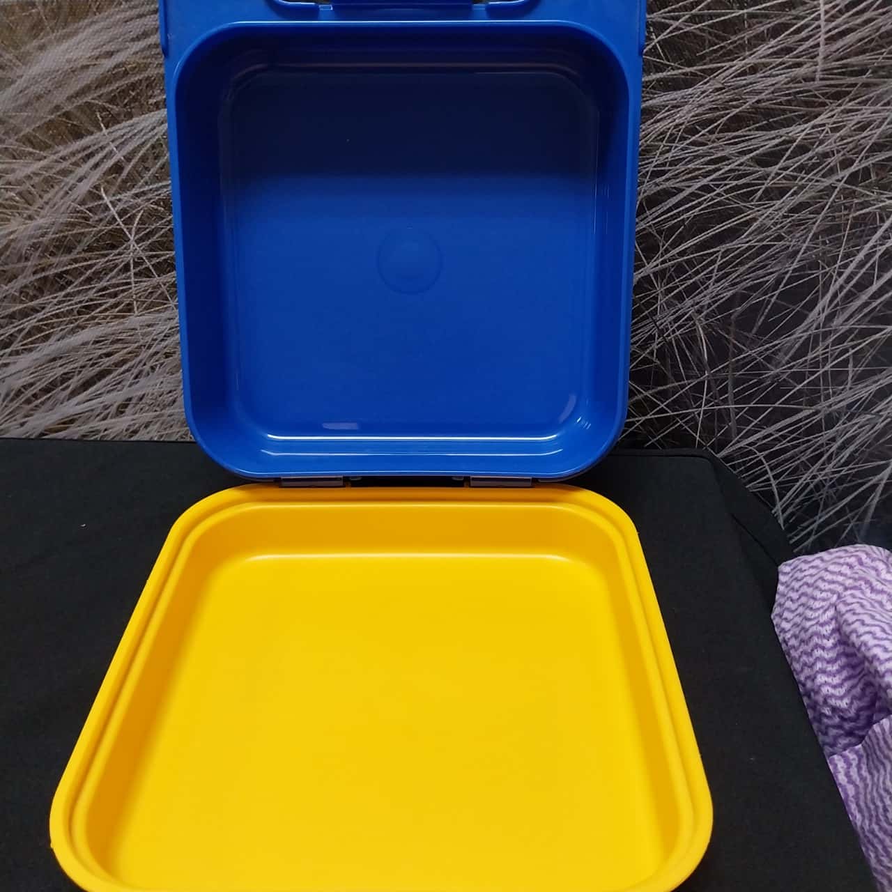 Vintage 80s Disney Mickey Mouse Tupperware Lunchbox