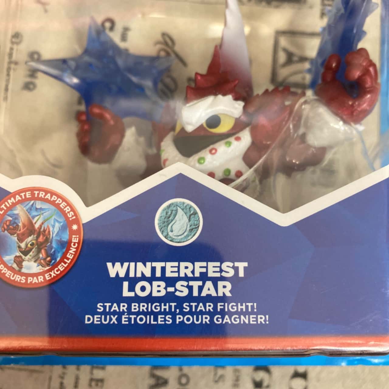 Sky landers Trap Team Winterfest Lob-star