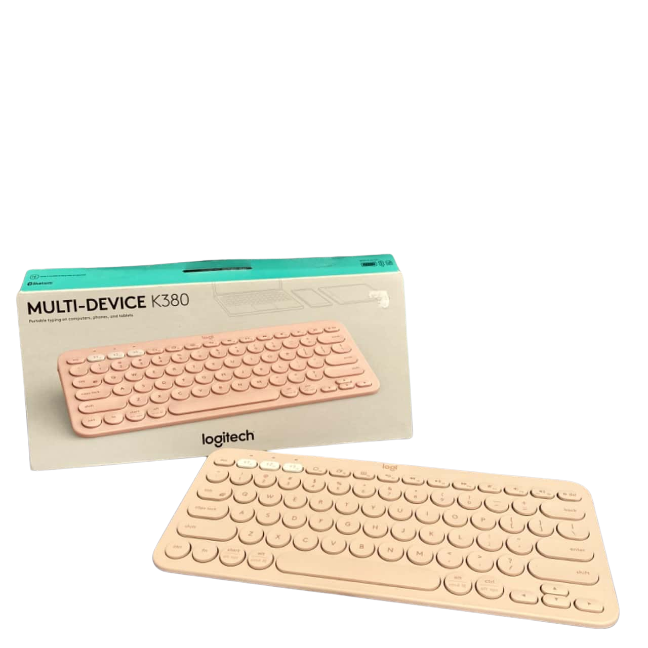 Logitech Multi - Device Bluetooth Pink Keyboard