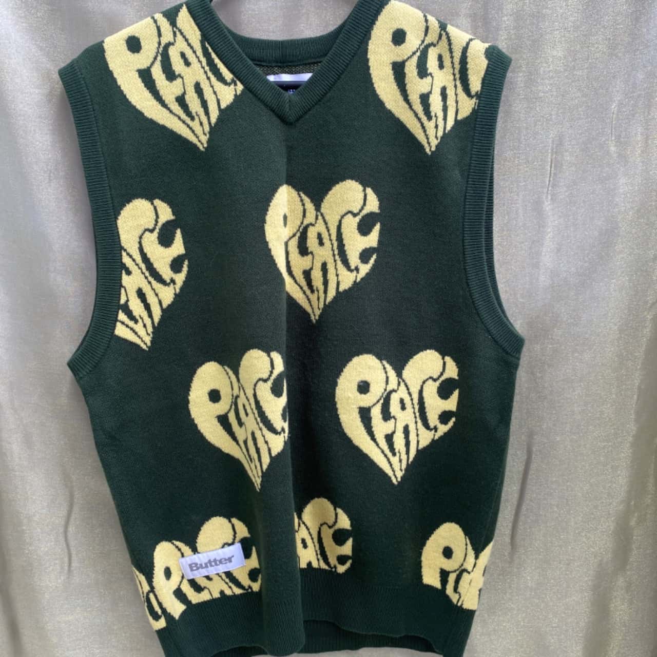 Butter - Peace Knit Jumper Size M(s)