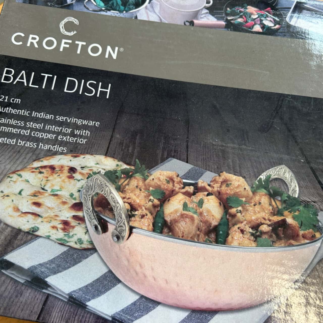 Crofton Balti dish- 21cm(s)