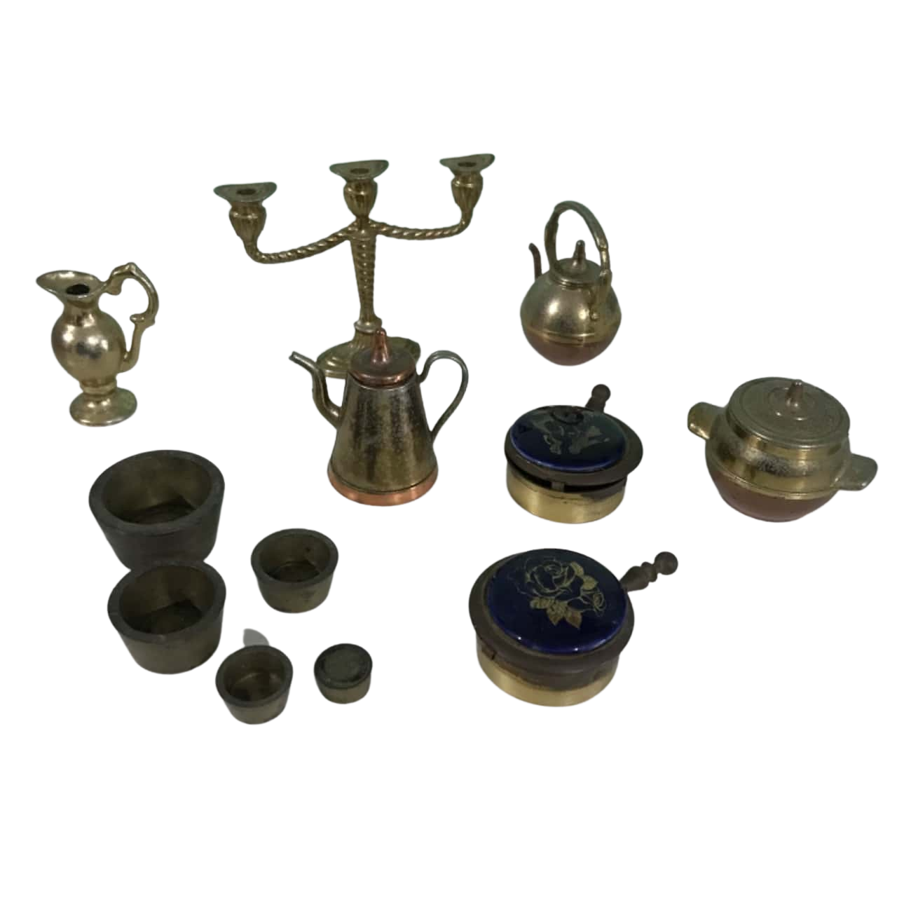 Quirky Vintage Miniature Country Style Brass? Bundle (s)