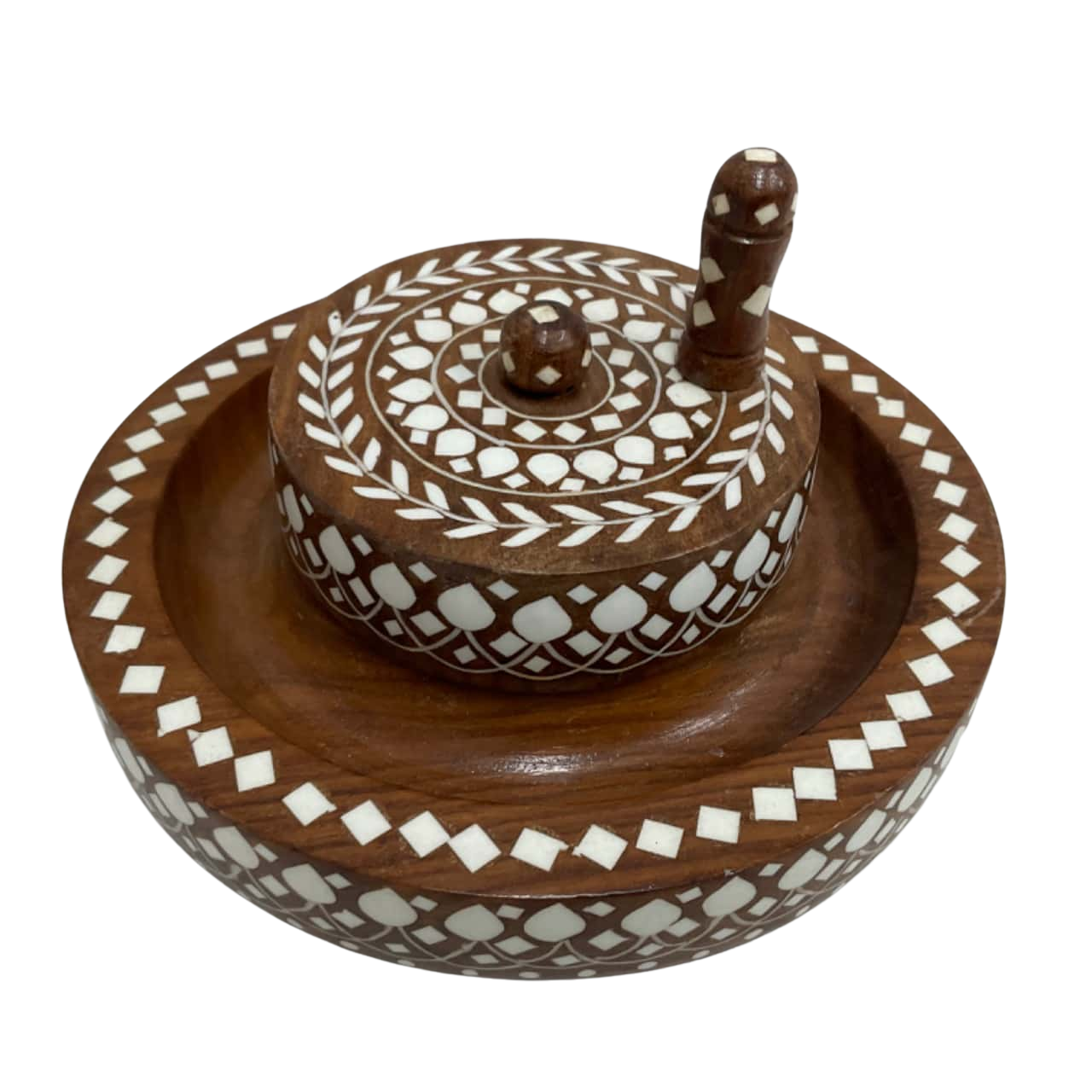 Chakki Wooden Ornament 210 diameter