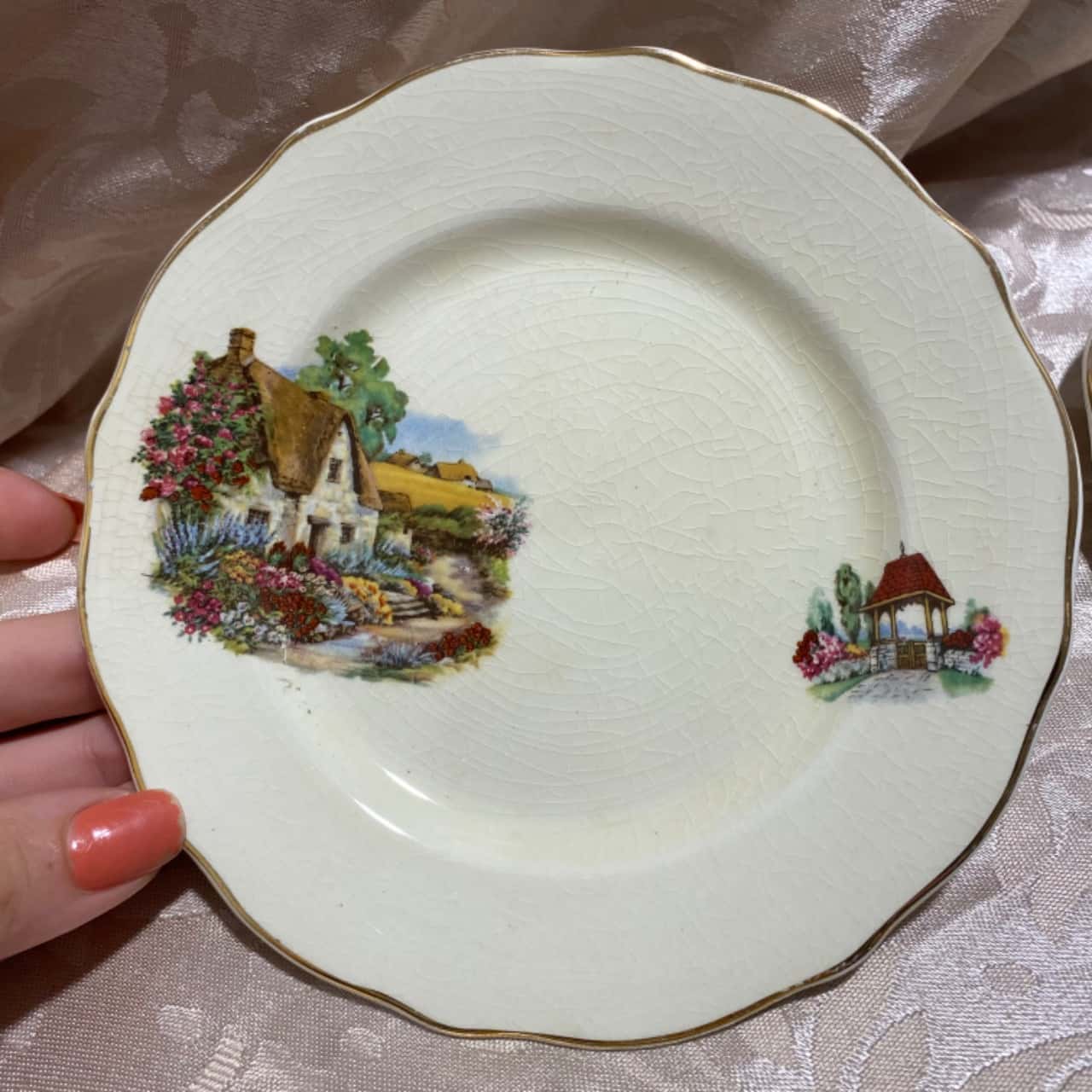 Vintage Lord Nelson Plates set of 5