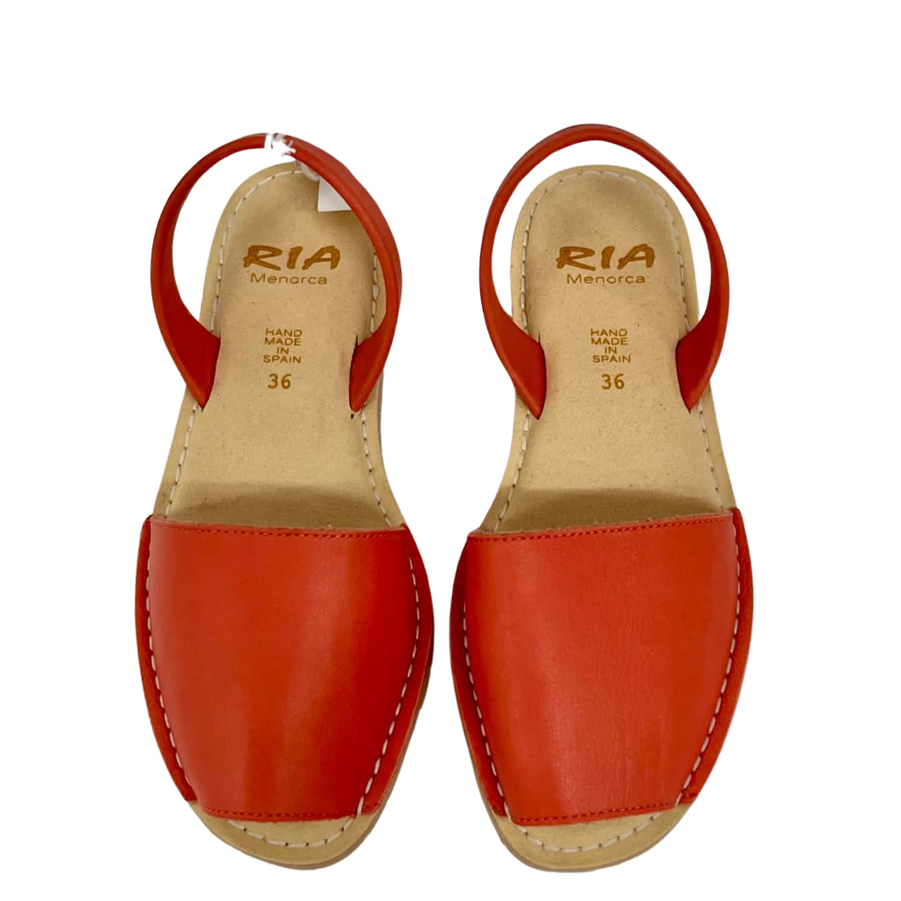 Ria Leather Sandals Watermelon Size 36