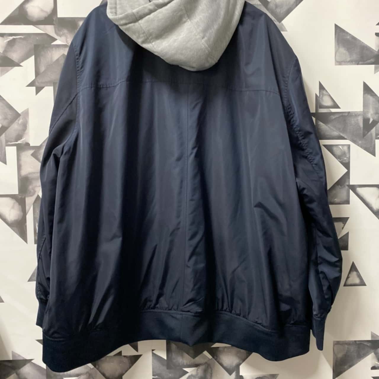 Johnny Bigg Mens Size 8XL Navy Blue jacket (s)