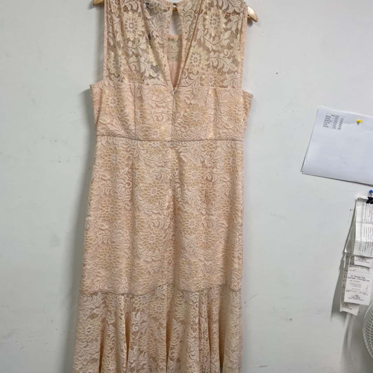 pingpong Womens Size 18 Formal Dress Cream