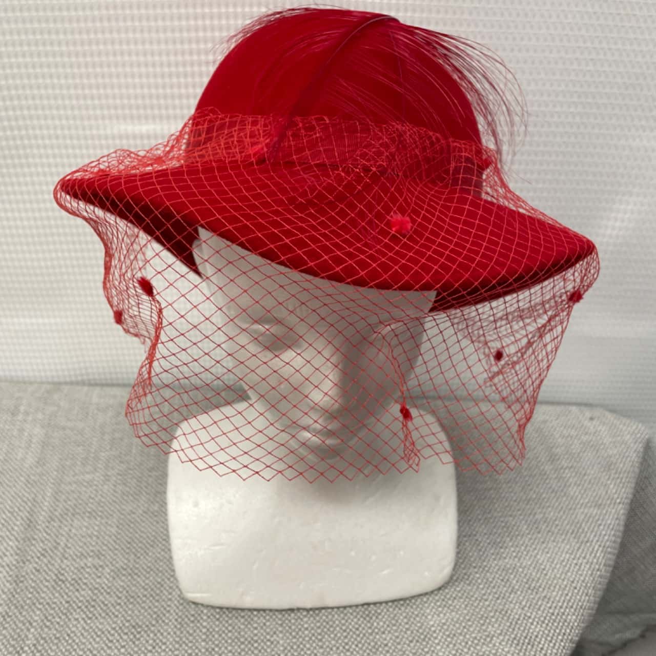 Michael Howard Hat 100% Wool Miss Bierner Vintage USA
