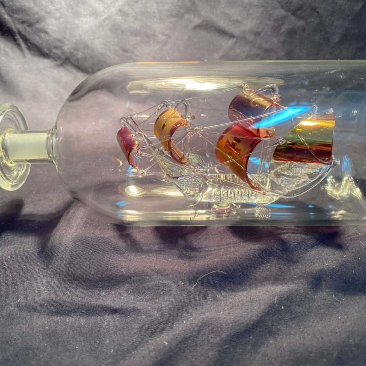 Mayflower Glass Sculptures Ship in bottle(s)