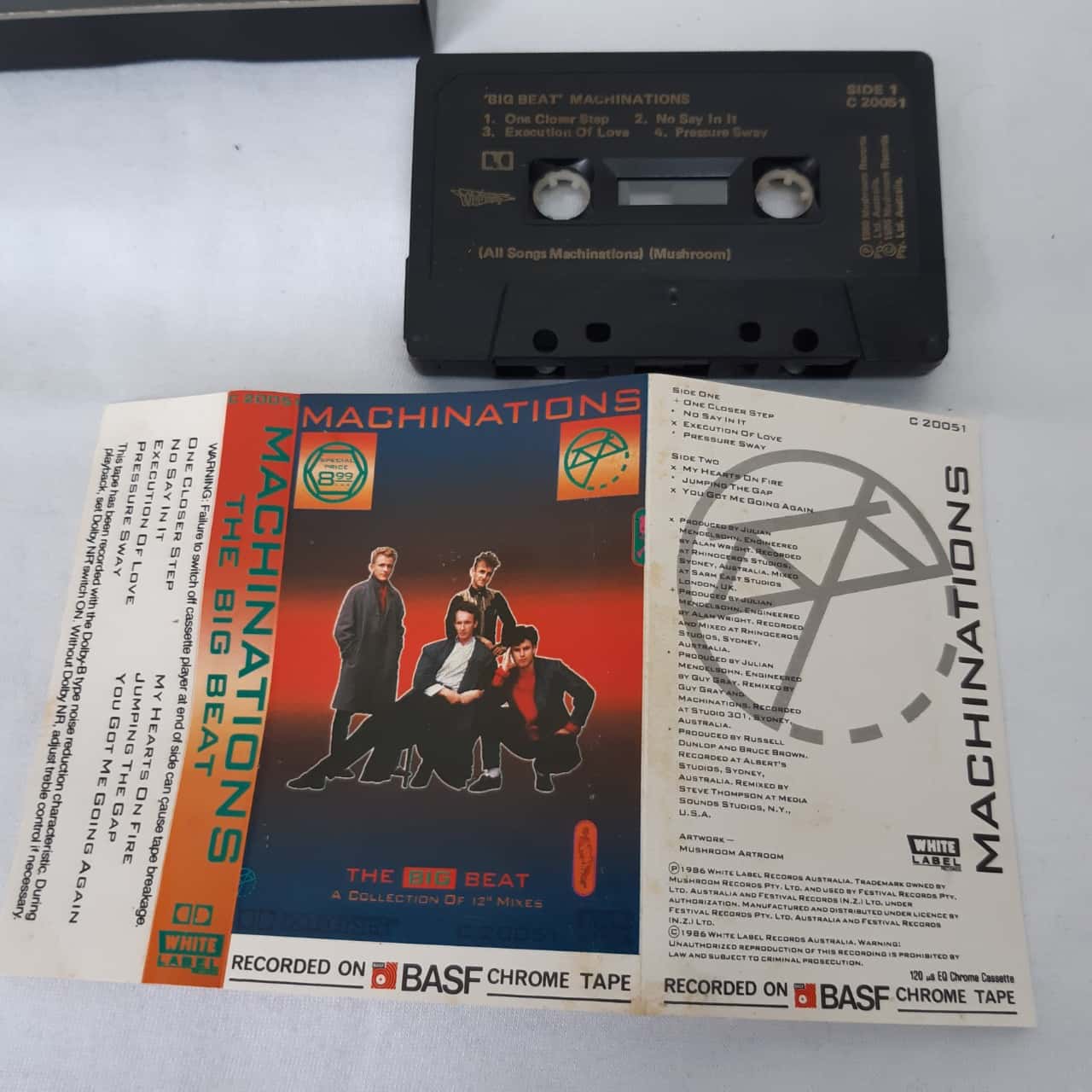 On Sale !- Rare Machinations The Big Beat Cassette Tape(s)