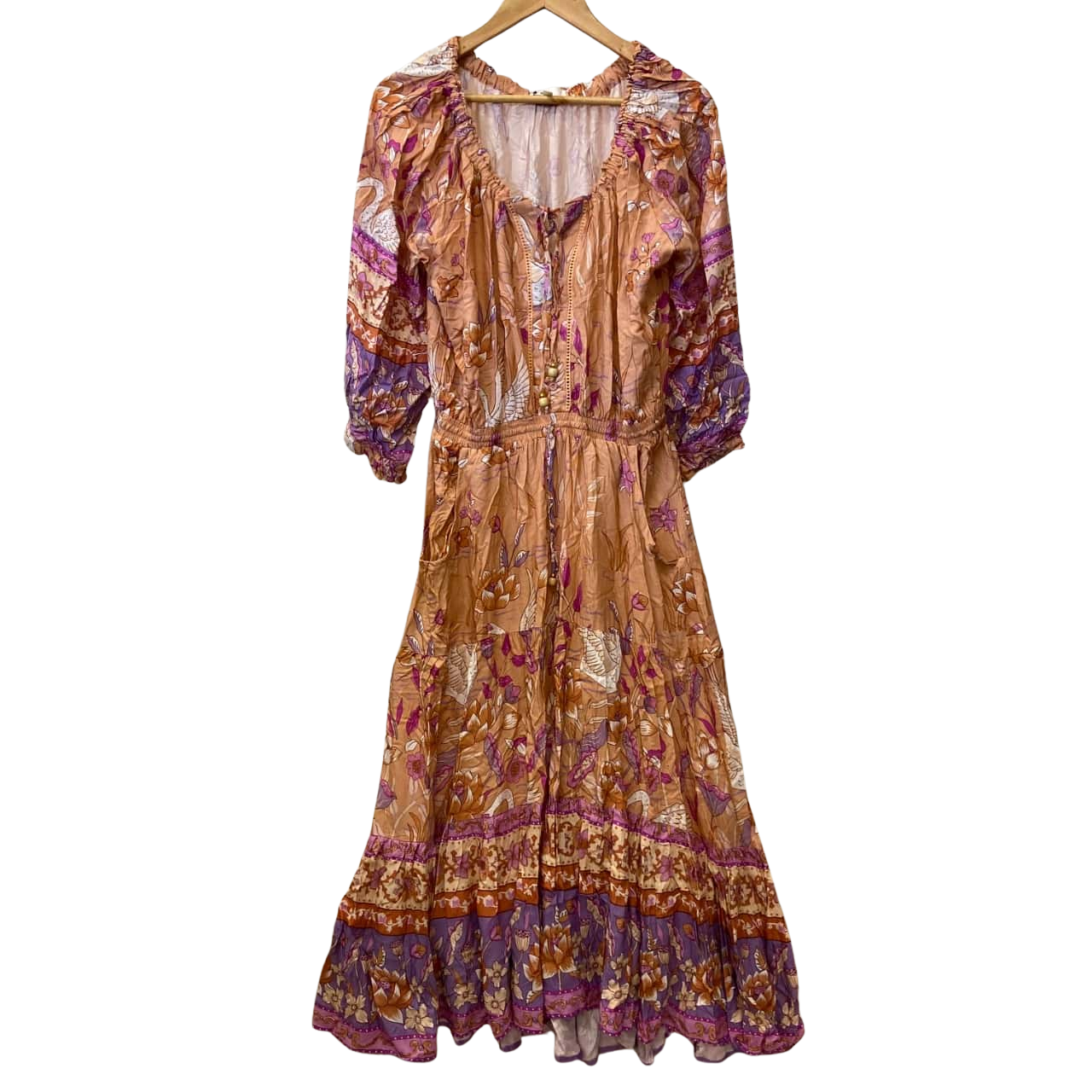 Jaase Maxi Off the Sholder Dress Multicoloured(s)