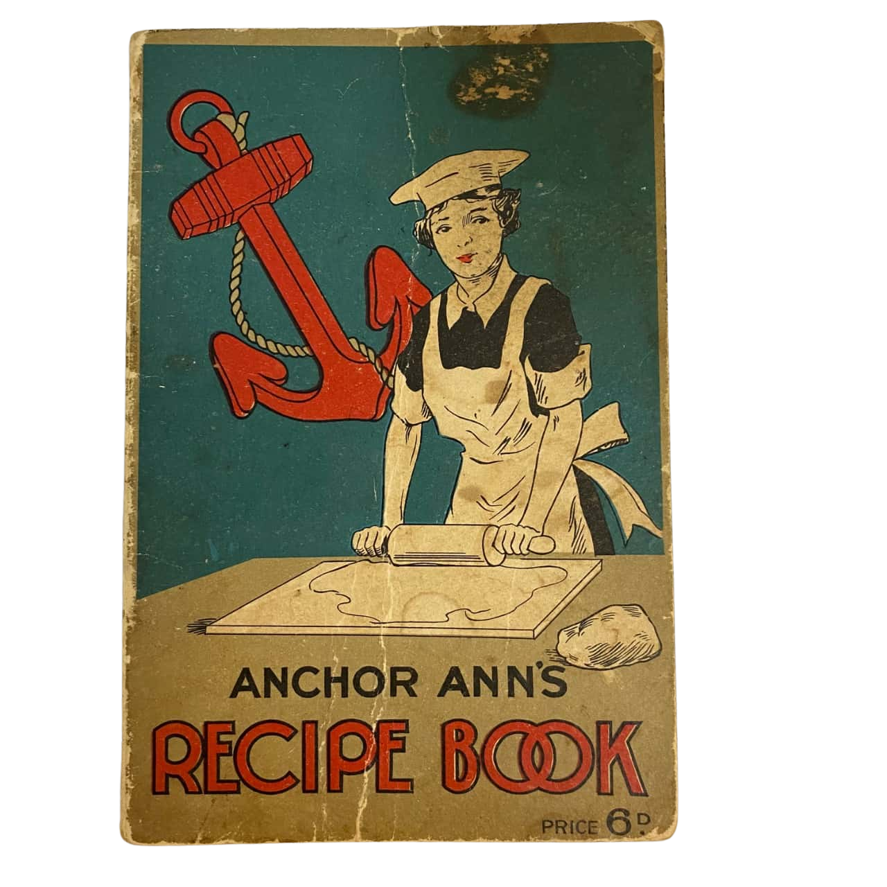 Antique G. Wood, Son & Co. Anchor Ann’s Recipe Book(s)