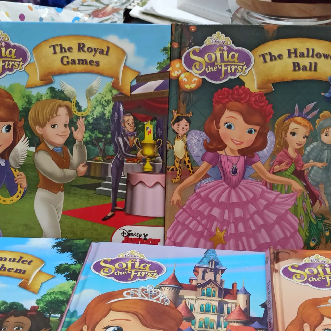 Disney Junior Sofia the First 5 Book Library (b24)