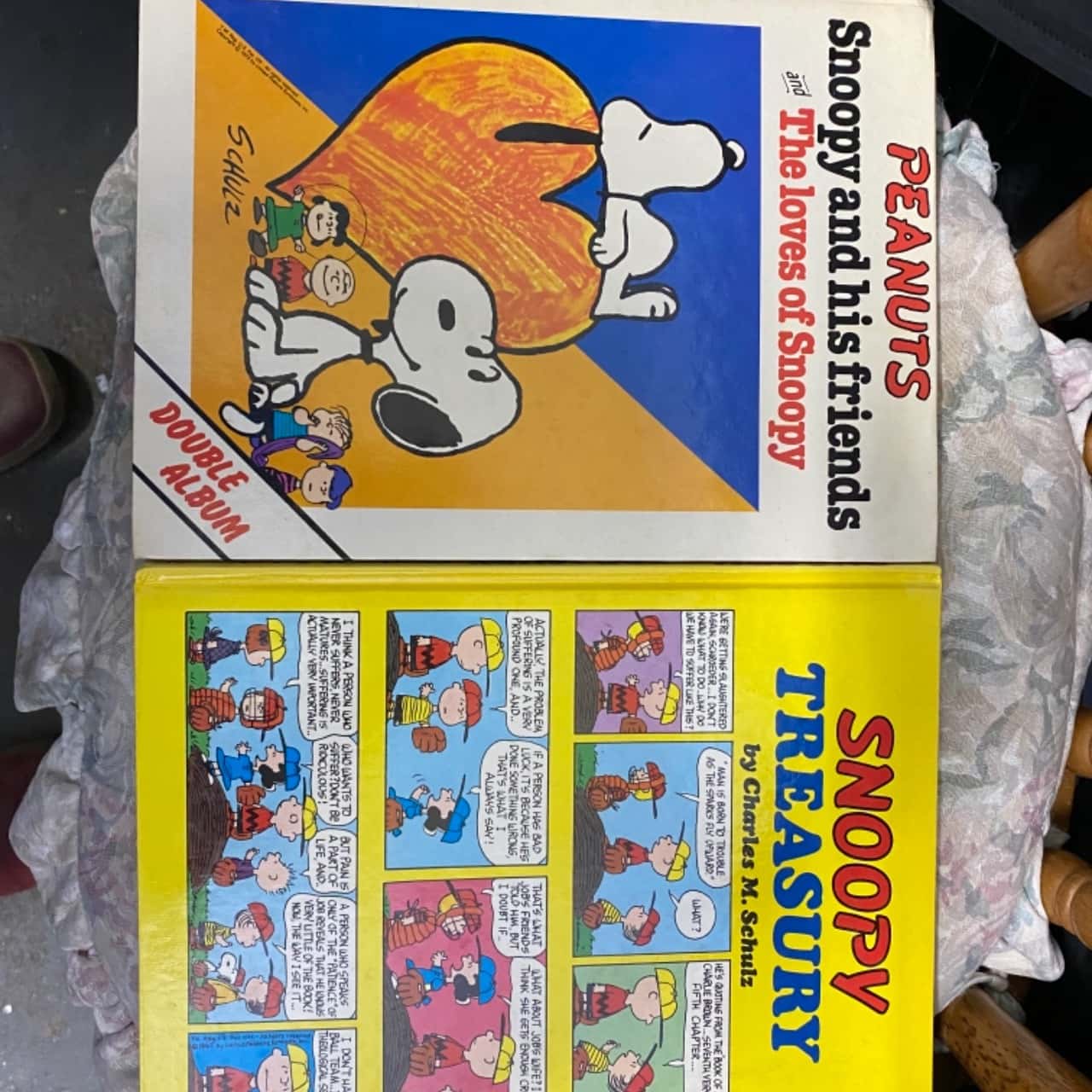 Vintage 1980's and 1990's Snoopy Treasury and Snoopy and His Friends ...