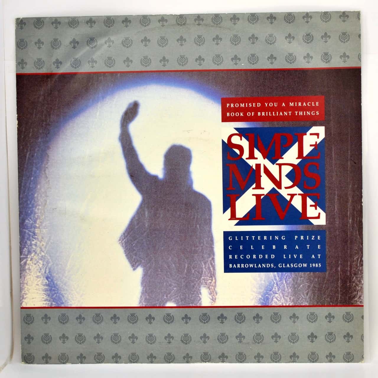 12" Vinyl Single 45rpm Record - Simple Minds Live - Released 1987 Synth ...
