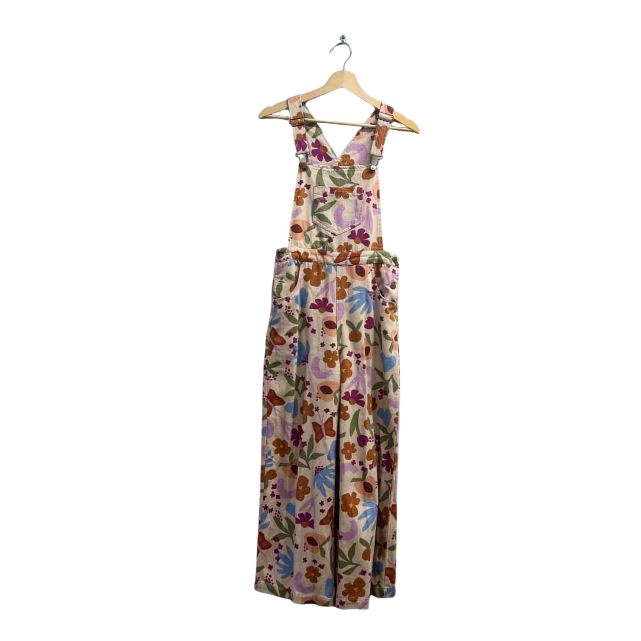 Princess Highway Floral Overalls - Size 6 - Multicoloured