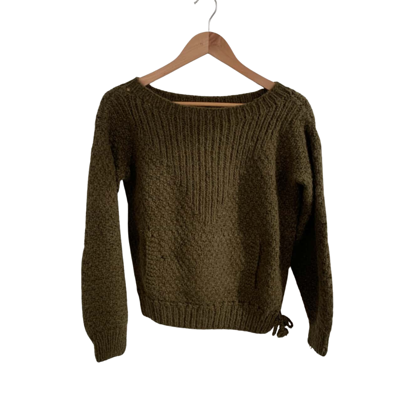 Small Green Wool Jumper