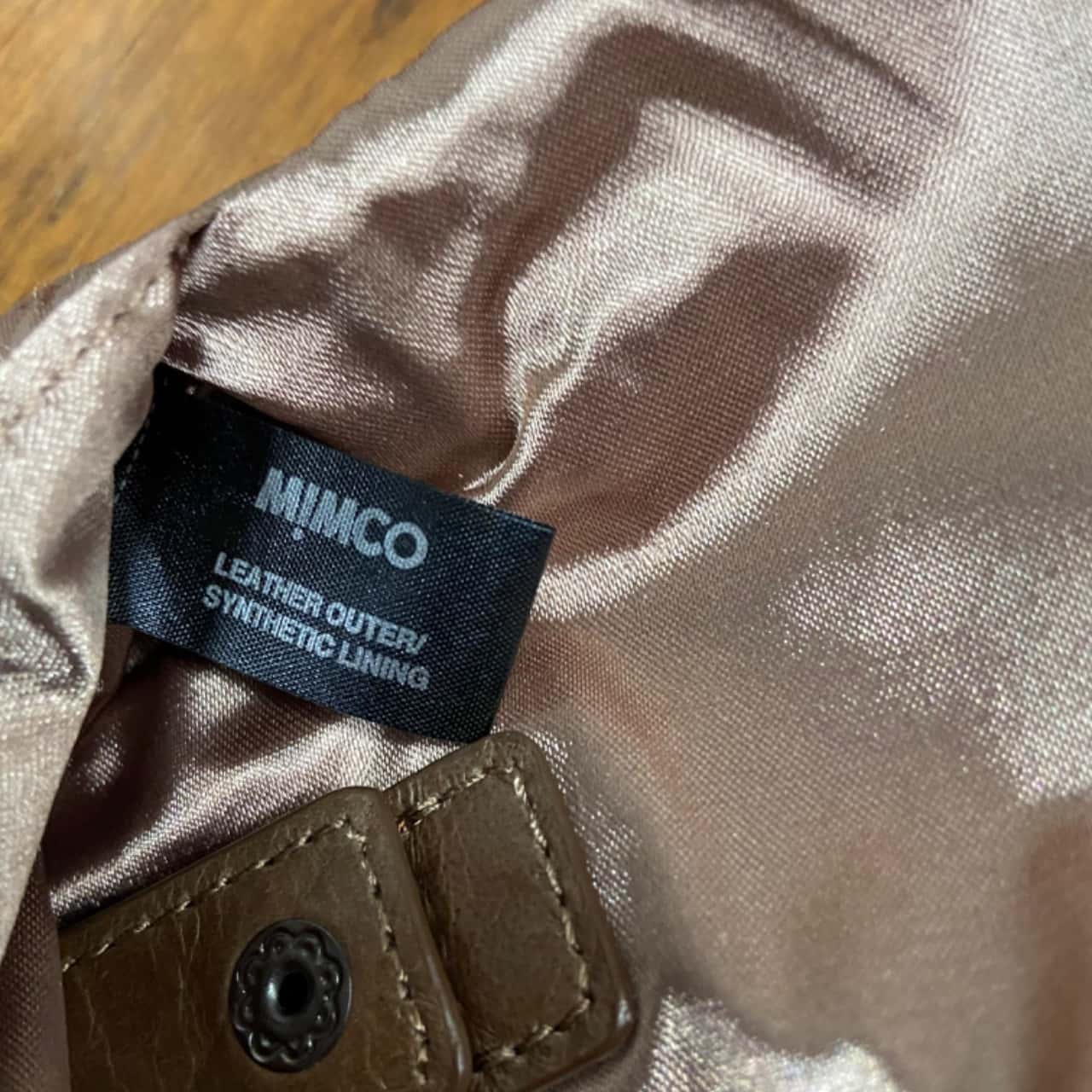 Mimco Womens Small Purse Brown (s)